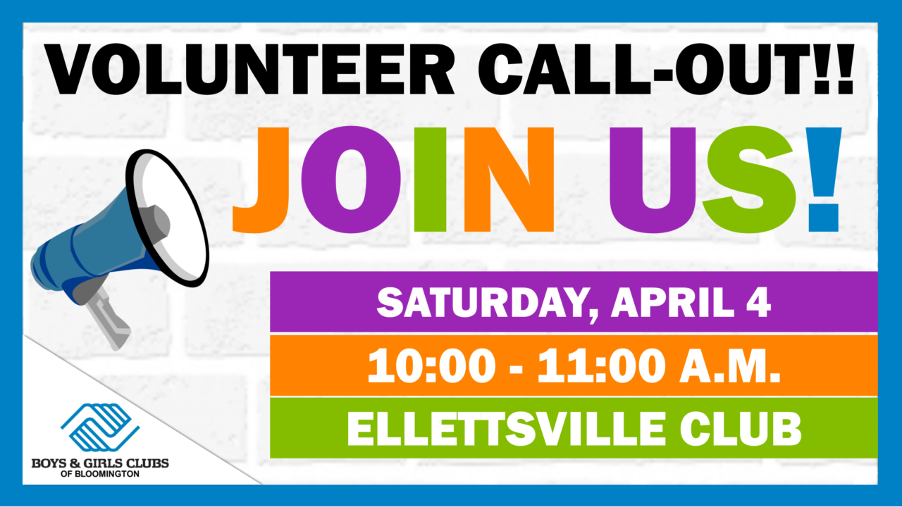 Facebook Event – Volunteer Call-Out – April 4 – Boys & Girls Clubs of ...
